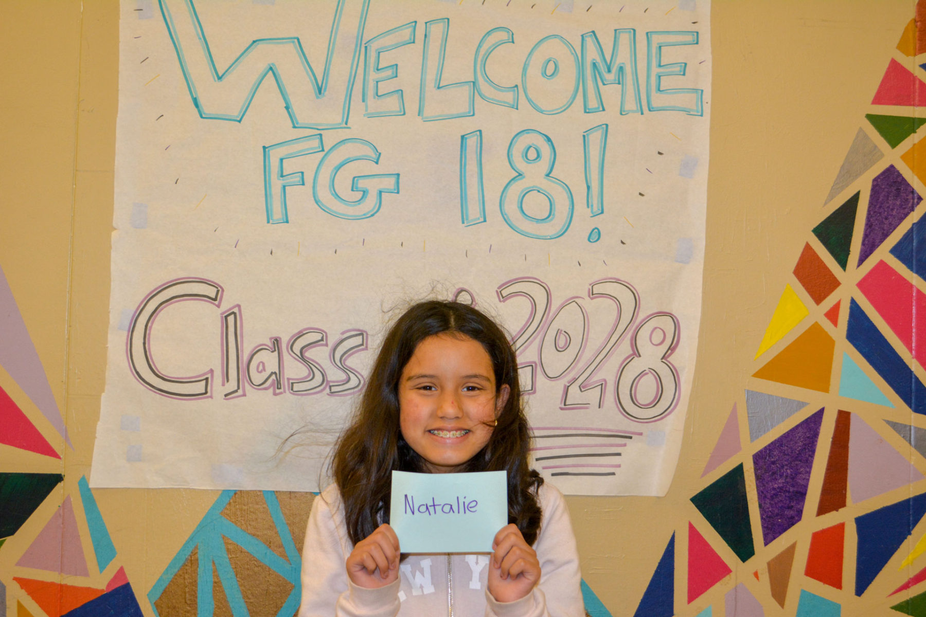 Gratitude Wall - First Graduate